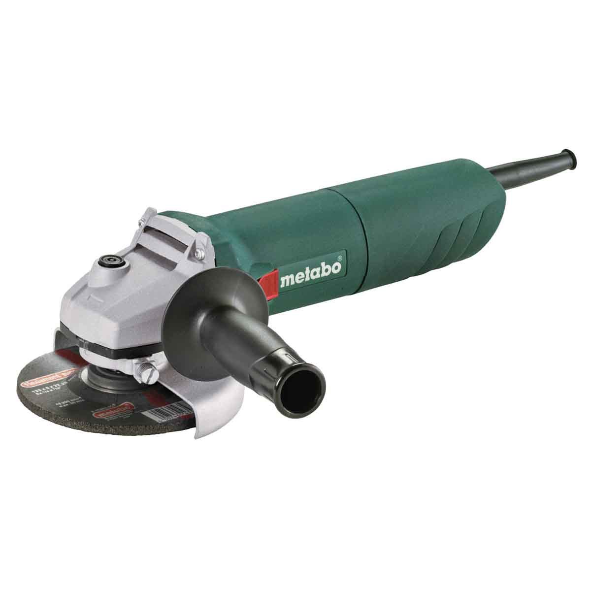 Metabo W 1100-125 Angle Grinder 125mm 1100 Watt - 601237190 Metabo W 1100-125 Angle Grinder 125mm 1100 Watt - 601237190
